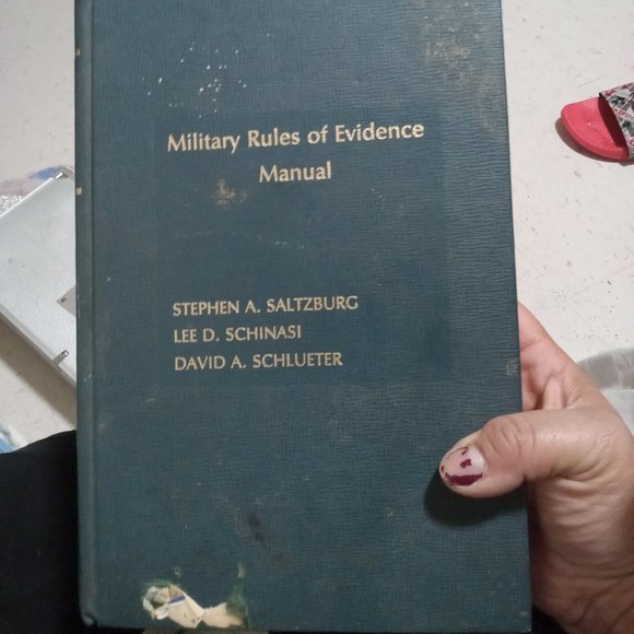 Other | Military Rules Of Evidence Manuel | Poshmark